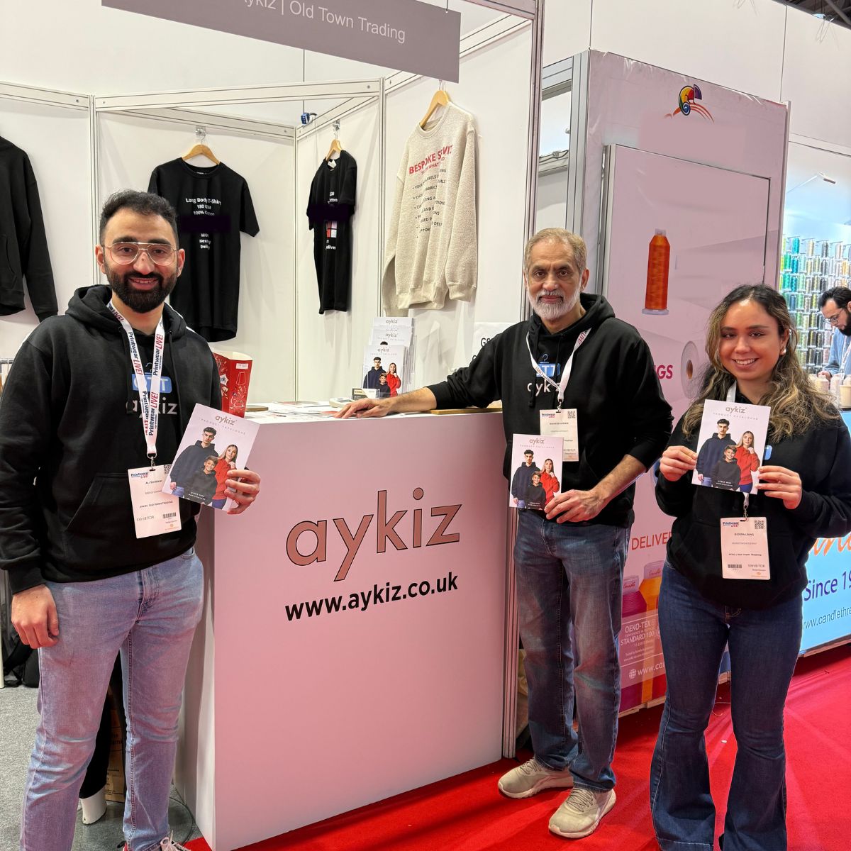 Aykiz Makes a Splash at Printwear and Promotion Live 2025